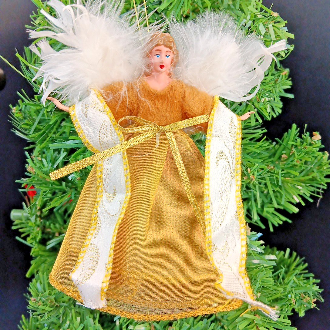 Angel Christmas Ornament 6 Inches Beautiful Vintage Handmade In Canada ...